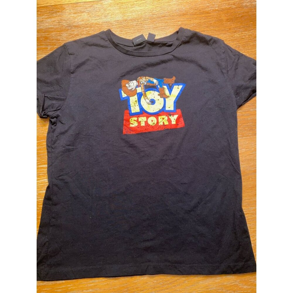 Vintage Toy Story T-Shirt Featuring Woody Graphic - Gem